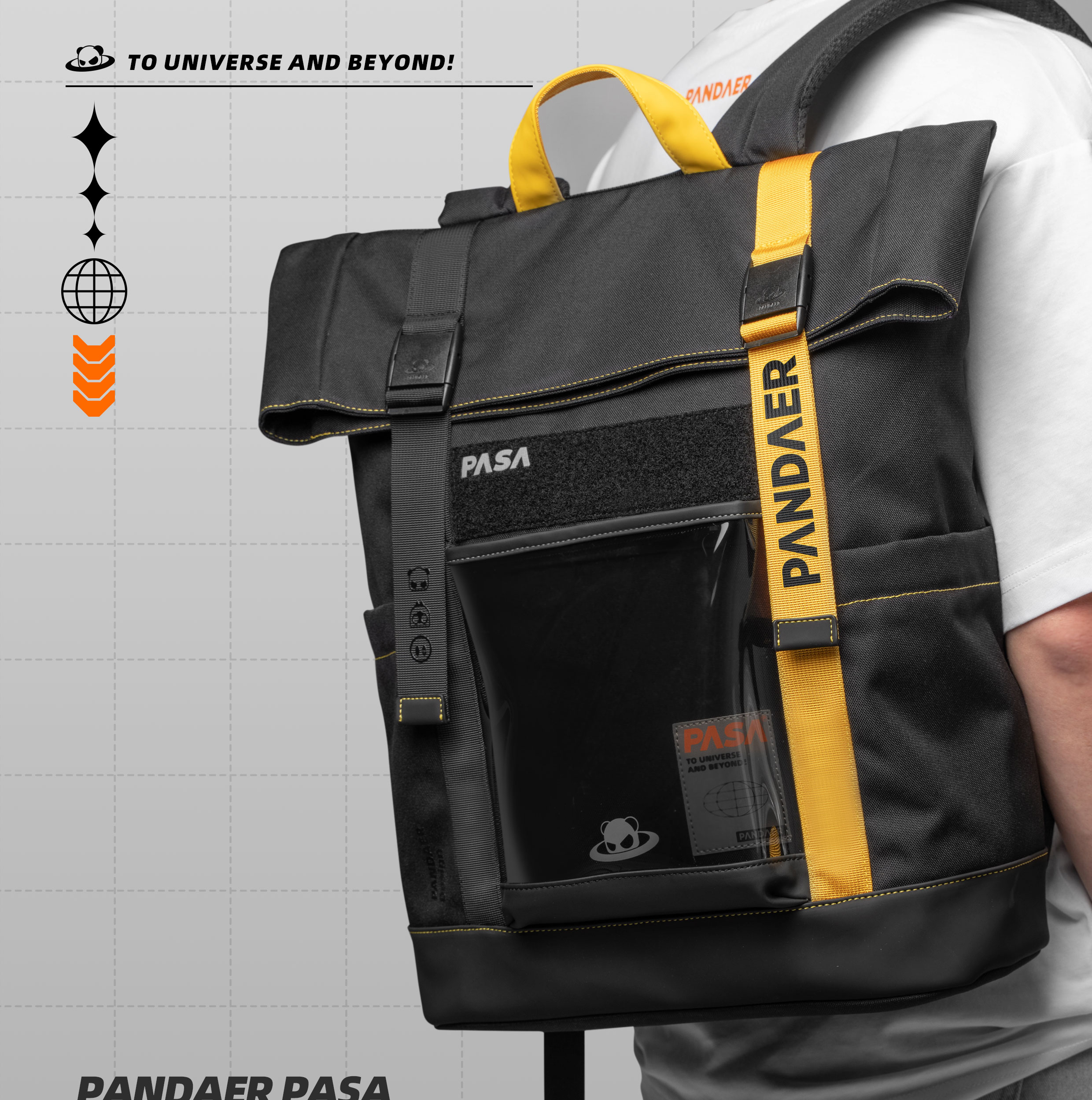 PANDAER PASA 航宇之星 双肩包-魅族商城